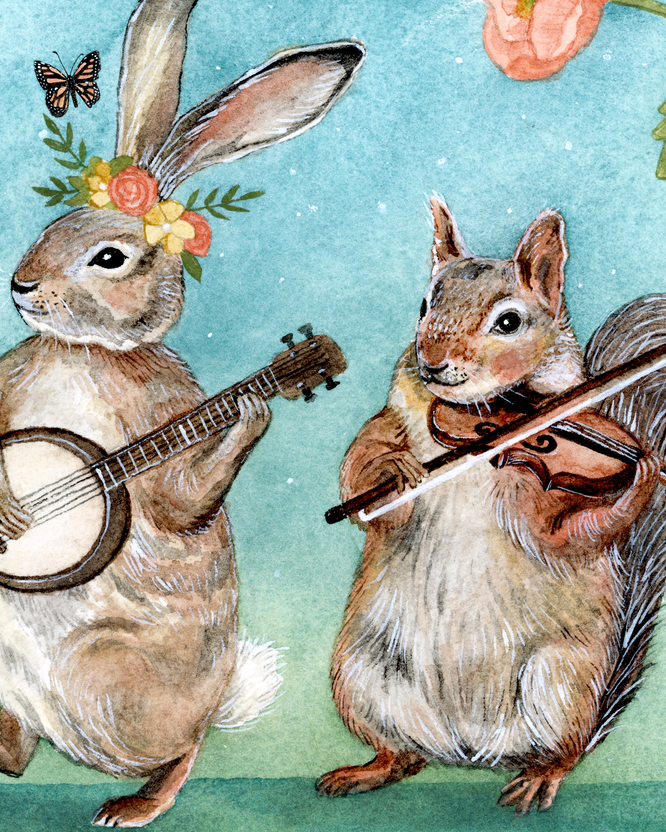 Enchanted Grove - Enchanting Magical Glicée Art Prints – Three Acorns ...