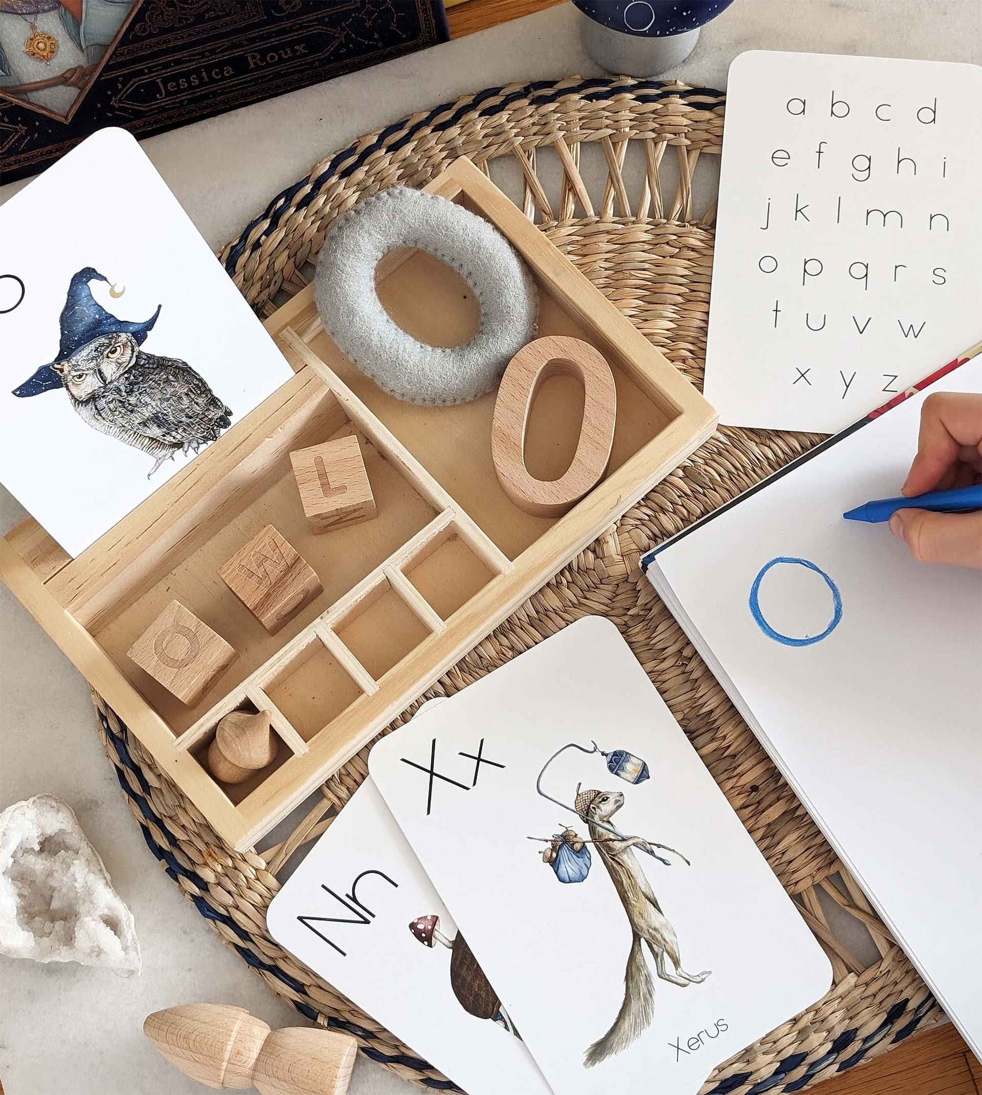 Introduction to Letters with Our ABC Flashcards : A Waldorf-Inspired J ...