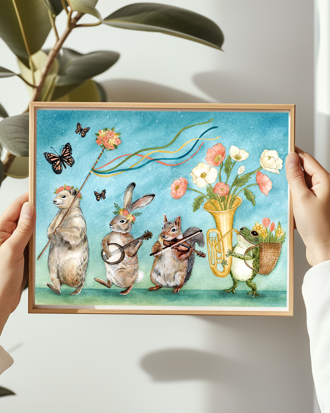 Enchanted Grove - Enchanting Magical Glicée Art Prints – Three Acorns ...