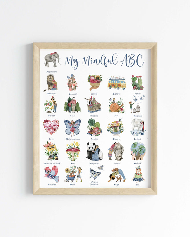 Mindful young learners - Mindfulness Art Prints for Kids – Three Acorns ...